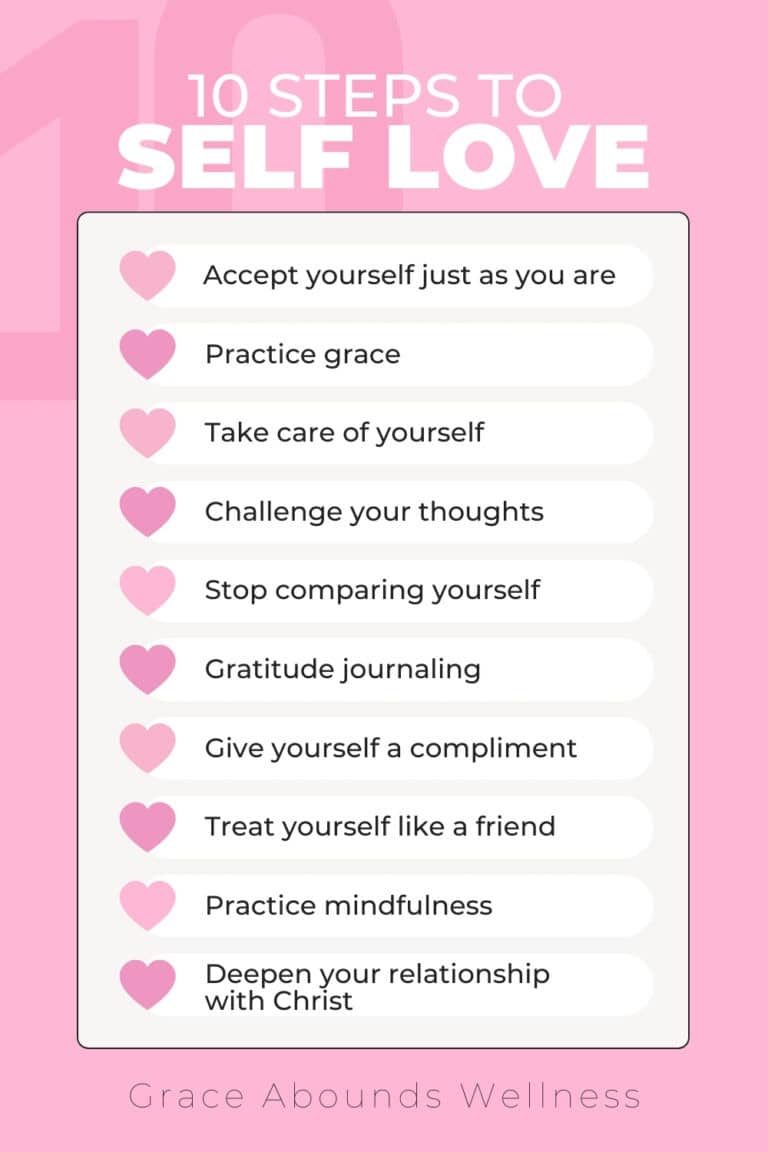 How To Practice Self Love: A Christian Woman's Guide | GRACE ABOUNDS ...