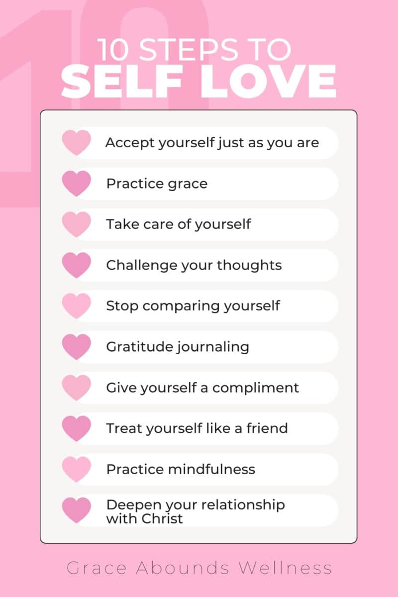 How To Practice Self Love: A Christian Woman's Guide | GRACE ABOUNDS ...