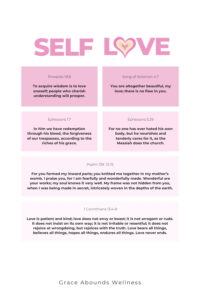How To Practice Self Love: A Christian Woman's Guide | GRACE ABOUNDS ...