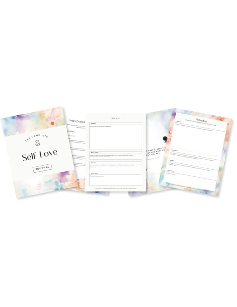 The Best Self-Love Journal for Christian Women | Grace Abounds Wellness